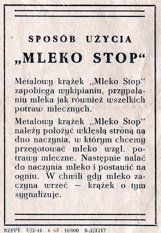 #49 mleko stop…